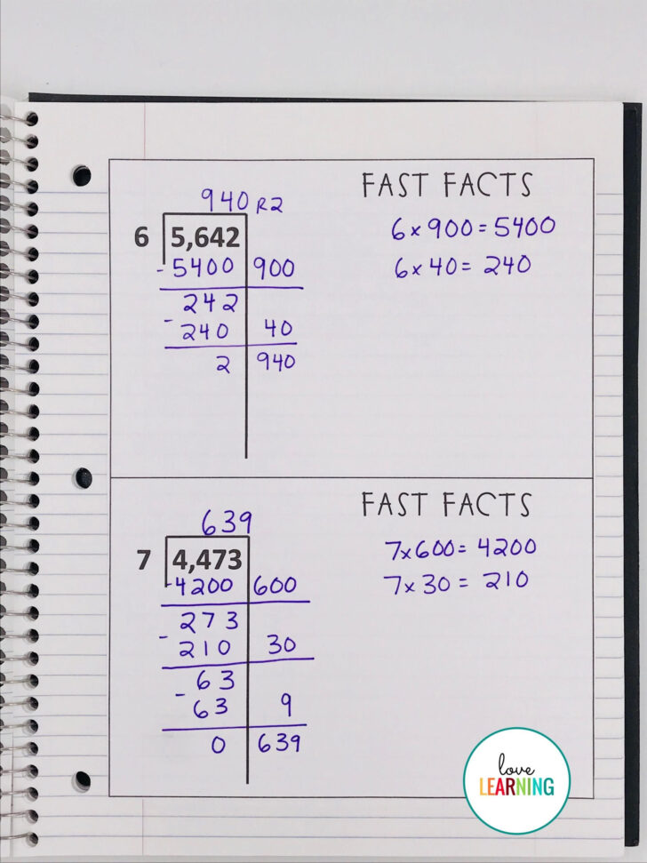Long Division Vs Partial Quotients Long Division Worksheets Long Division Vs Partial Quotients Long Division Worksheets