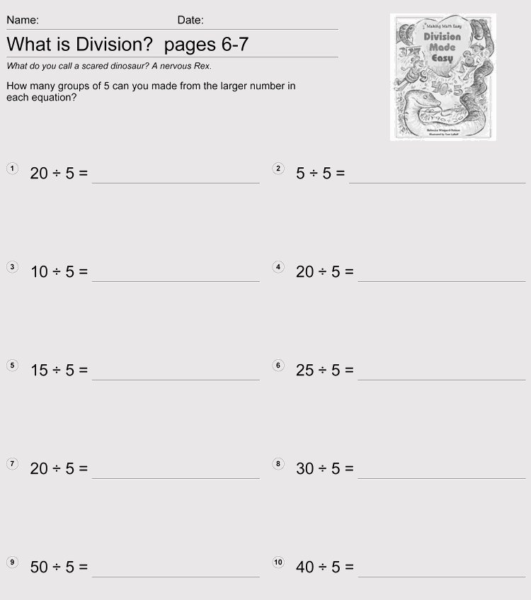Long Division Worksheets Grade 6 With Answers Long Division Worksheets